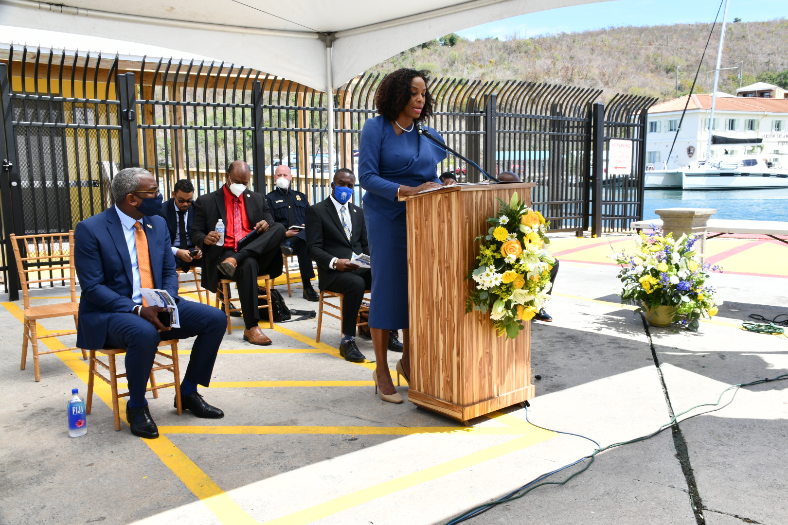 Governor Bryan Attends Ribbon-Cutting For Rebuilt Customs Clearance ...