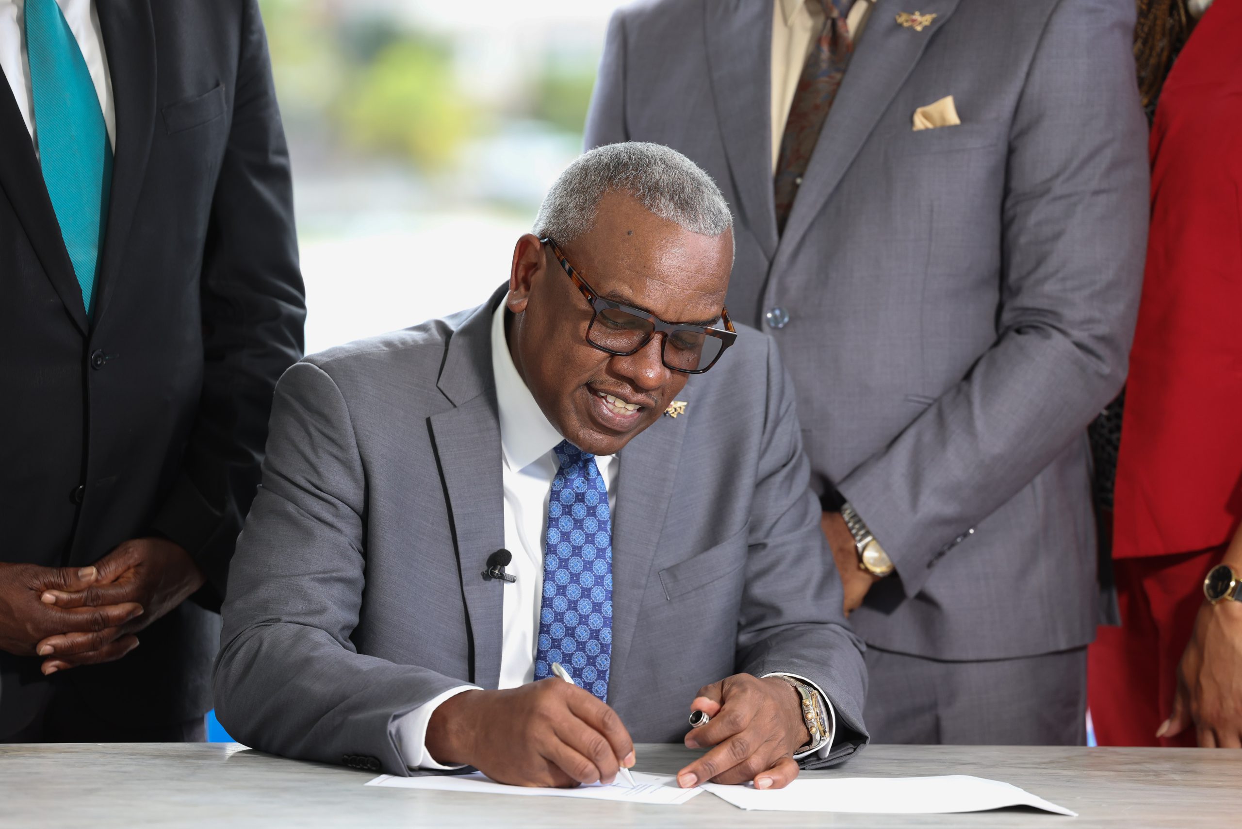Governor Bryan Signs Historic Bill Authorizing Land Exchange Agreement ...